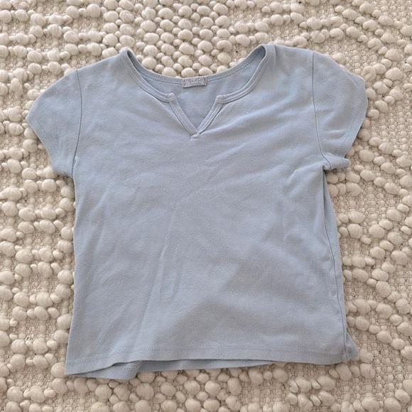 Brandy Melville | Tops | Blue Brandy Melville Top | Poshmark